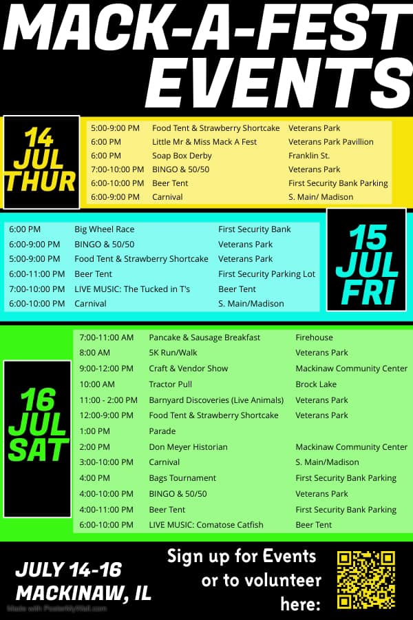 Mack-A-Fest | Village of Mackinaw Illinois